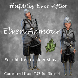 Happily Ever After - Elven Armor - The Sims 4 Create a Sim - CurseForge