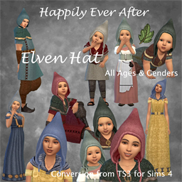 Happily Ever After - Elven Hat - The Sims 4 Create a Sim - CurseForge