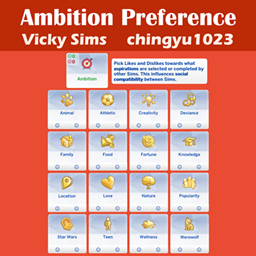 Ambition Custom Preferences por Vicky Sims / Translated to Spanish by ...