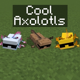 Cool Axolotls - Minecraft Bedrock Texture Packs - CurseForge