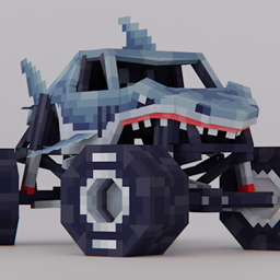 JNSO's Megalodon Monster Jam Truck - Files - Minecraft Bedrock Addons ...