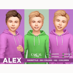 CasualSims - Alex Hairstyle - Children - CasualSims 061 Hair Alex ...
