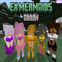 Ex Mermaids - Ex-Mermaids[RP].mcpack - Minecraft Bedrock Addons ...