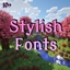 Stylish Fonts ( 10+ Font ) - Files - Minecraft Bedrock Texture Packs ...