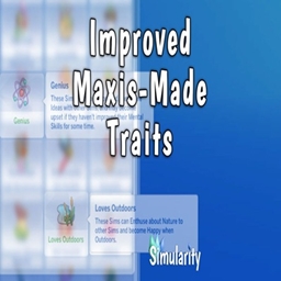 Simularity Improved Maxis Traits / translation spanish by Monisims - The Sims 4 Translations ...