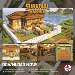 Survival Filo House #25 (Achievements On) - Minecraft Bedrock Maps ...