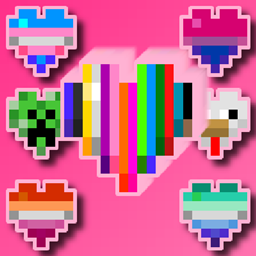 Coloured Hearts - Minecraft Bedrock Texture Packs - CurseForge