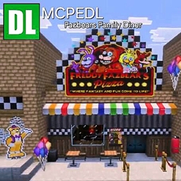 Fazbears Family Diner Custom Map - File - Minecraft Bedrock Maps ...