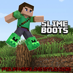 Fours Slime Boots [Jump higher then ever before!] - Minecraft Bedrock Addons - CurseForge