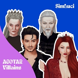 ACOTAR Villains | CAS - The Sims 4 Sims / Households - CurseForge