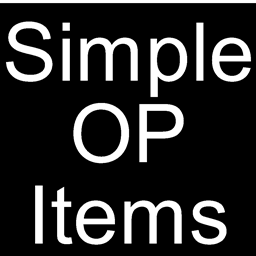 Simple Op Items - File - Minecraft Mods - CurseForge