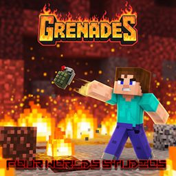 Fours Grenades [Blow up your Enemy with a Grenade!] - File - Minecraft Bedrock Addons - CurseForge