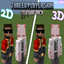 ThreeD Player Skin - Files - Minecraft Bedrock Texture Packs - CurseForge