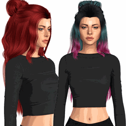 Hairs486 DallasGirl REMAKE - The Sims 4 Create a Sim - CurseForge
