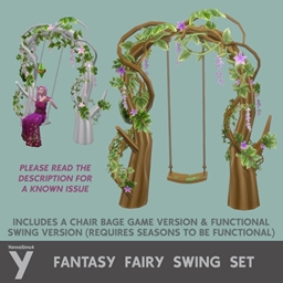 Fantasy Fairy Swing Set - The Sims 4 Build / Buy - CurseForge
