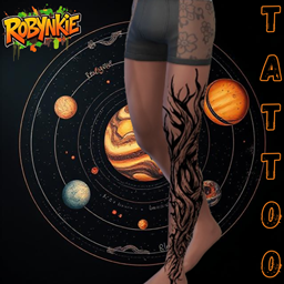 Robynq Tattoos RQT10012- BGC - File - The Sims 4 Create a Sim - CurseForge