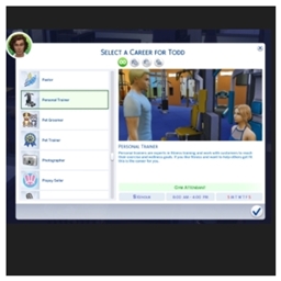 💼🗂️ Personal Trainer Career (New Careers) by kiarasims4mods — Spanish ...