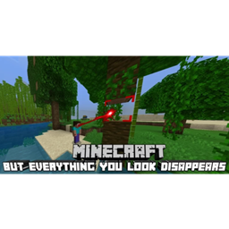 Everything You Look Disappears - Minecraft Bedrock Addons - CurseForge