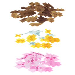 Bushy pink petals, wildflowers & leaf litter - Gallery - Minecraft ...