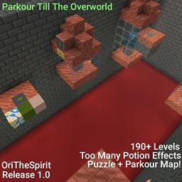 Parkour Till The Overworld - Minecraft Bedrock Maps - CurseForge