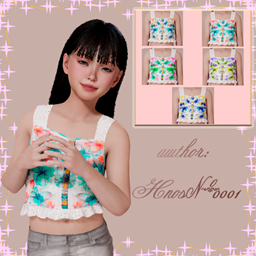 bright top for girls - inZOI Create a ZOI - CurseForge