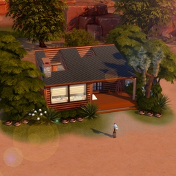 Pretty Litty Cabin - Files - The Sims 4 Rooms / Lots - CurseForge