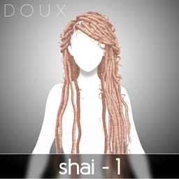 Doux - Shai Hairstyle (Full) - DOUX 019 Shai Style 1 (full).zip - The ...