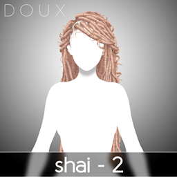 Doux - Shair Hair (Back) - The Sims 4 Create a Sim - CurseForge