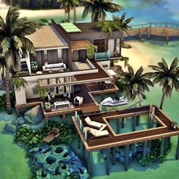 Seaside Jam - The Sims 4 Rooms / Lots - CurseForge