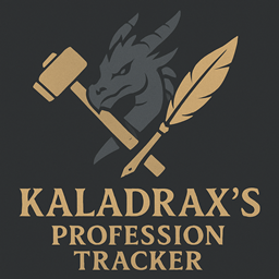 Kaladrax's Profession Tracker - World of Warcraft Addons - CurseForge