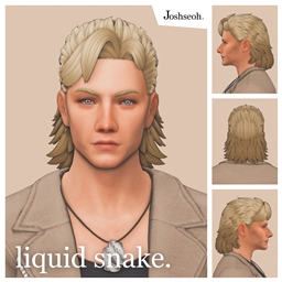 Liquid S. Hair - The Sims 4 Create a Sim - CurseForge