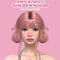 Amy Kim CC - The Sims 4 Sims / Households - CurseForge