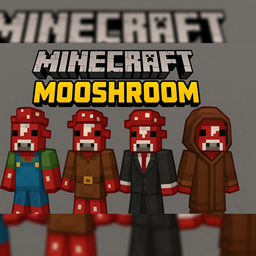 Mooshroom Collection - Minecraft Bedrock Skins - CurseForge