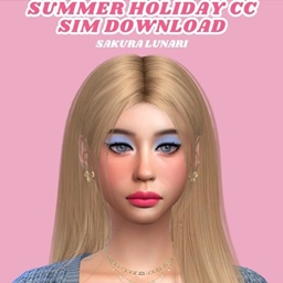 Summer Holiday CC - The Sims 4 Sims / Households - CurseForge