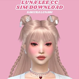Luna Lee CC - The Sims 4 Sims / Households - CurseForge