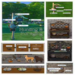 Hunting & Foraging Mod By Littlbowbub / Translated to Spanish by ...