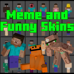 Best Meme & Funny Skins to troll your friends - Minecraft Bedrock Skins ...