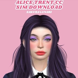 Alice Trent CC - Files - The Sims 4 Sims / Households - CurseForge