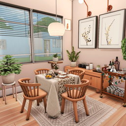 Ruru’s Dining Room - Gallery - The Sims 4 Rooms / Lots - CurseForge