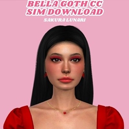 Bella Goth CC - Gallery - The Sims 4 Sims / Households - CurseForge
