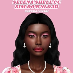Selena Shell CC - The Sims 4 Sims / Households - CurseForge