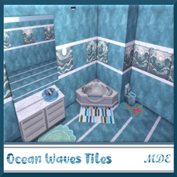 Ocean Waves Tiles - The Sims 4 Build / Buy - CurseForge