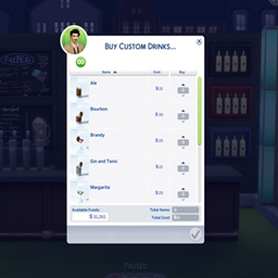 Custom Drink Interactions por icemunmun / Translated to Spanish by ...
