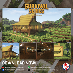 Survival Datu House #61 (Achievements On) - Minecraft Bedrock Maps ...