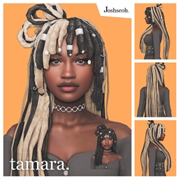 Tamara Hair & Overlay - Gallery - The Sims 4 Create a Sim - CurseForge