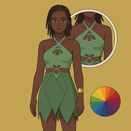 🌿 Enchanted Forest Dress - inZOI Create a ZOI - CurseForge