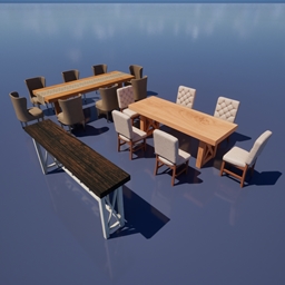 Rustic Farmhouse Dining Collection - inZOI Build Mode - CurseForge