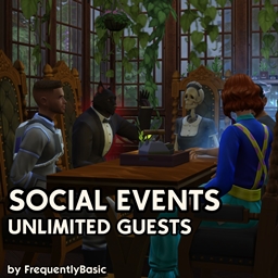 Social Events - Unlimited Guests - Files - The Sims 4 Mods - CurseForge