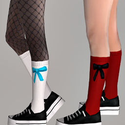 Socks Bows Wrapped - The Sims 4 Create a Sim - CurseForge