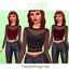 fishnet cropped bralette by fayethegray - The Sims 4 Create a Sim ...